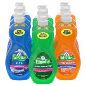 palmolive palmolive dish soap variety pack - 10 ounce (9 pack), total of 90 fluid ounce, 90 fl oz