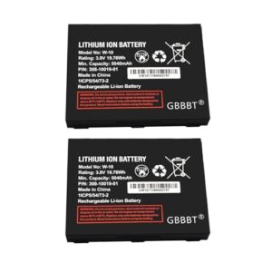 gbbbt w-10 battery, 5040mah 3.8v replacement battery for netgear mr1100 at&t nighthawk m1 lte mobile hotspot router netgear 308-10019-01 w-10