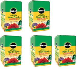 miracle-gro water soluble all purpose plant food, 8 oz