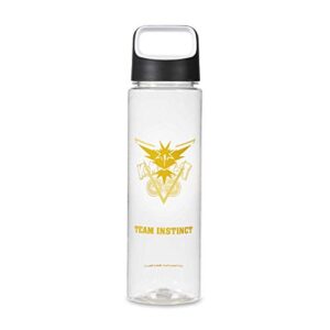 pokémon center: pokémon go team instinct water bottle, 27 oz