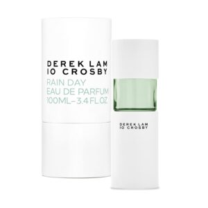 derek lam 10 crosby - rain day - 3.4 oz eau de parfum - a refreshing, light fragrance mist for women - perfume spray with citrusy neroli and green vetiver notes