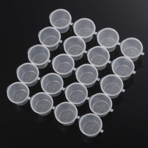 welliestr 500 pack 35ml mini plastic disposable portion cups with lids