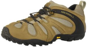 merrell mens cham 8 stretch hiking shoe, kangaroo,10