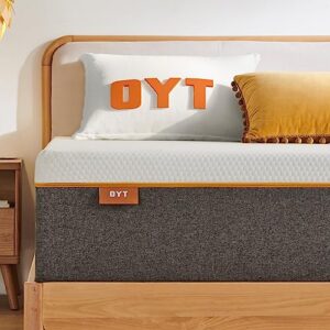 oyt full size mattress, 8" inch gel memory foam full bed mattress in a box with certipur-us certified foam for sleep supportive & pressure relief,cloud-like experience