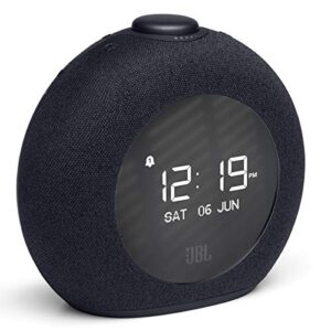 jbl horizon 2 bluetooth clock radio speaker with fm radio and dab - black