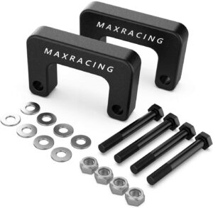 maxracing 2.5" front leveling kit compatible with 2007-2025 chevy silverado avalanche suburban 1500 tahoe sierra yukon xl1500 4wd/2wd