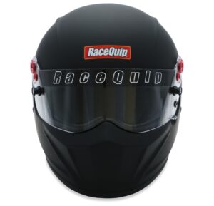 racequip full face helmet vesta20 series snell sa2020 rated flat black x-large 286996