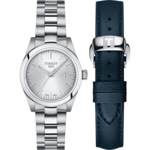 tissot womens t-my lady stainless steel dress watch grey t1320101103100