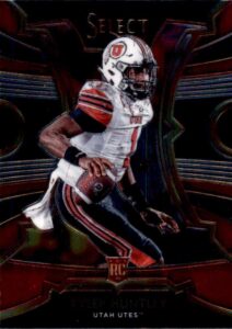 2020 panini chronicles draft picks select draft picks football #15 tyler huntley utah utes official ncaa rc rookie card from panini america