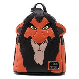 loungefly disney lion king scar cosplay womens double strap shoulder bag purse