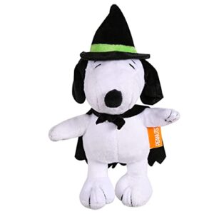 peanuts for pets 6 inch halloween witch plush dog toy with squeaker, small dog toy - fabric plush dog toys, cute dog toys for all dogs - squeaky dog toys, stuffed dog toys