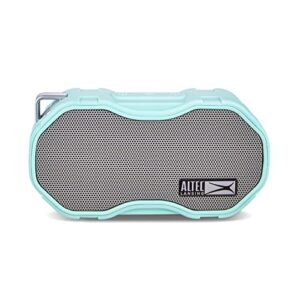 altec lansing baby boom xl - waterproof bluetooth speaker, wireless & portable speaker for travel & outdoor use, deep bass & loud sound, 1 pack, mint