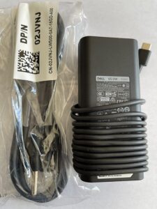 for dell new replacement dell 65w type -c ac adapter for dell latitude 9410 2-in-1, latitude 9510, latitude 3410, latitude 3510, compatible dell p/n:002yk0f, 0m1wcf, 0jyjnw, 0k5md6, 9fnyw, 492-bcbi.