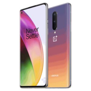 oneplus 8 (5g) 128gb + 8gb(ram) 90hz display single sim in2017 t-mobile/sprint unlocked interstellar glow (with generic charger) (renewed)