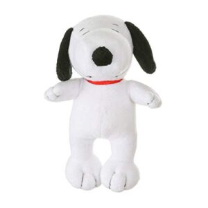 peanuts 6" snoopy figure classic plush squeaky dog toy