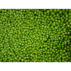 commodity canned fruit and vegetables 4 sieve sweet fancy peas, number 10 can -- 6 per case.