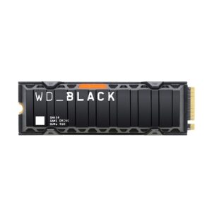 wd_black 500gb sn850 nvme internal gaming ssd solid state drive with heatsink - works with playstation 5, gen4 pcie, m.2 2280, up to 7,000 mb/s - wds500g1xhe