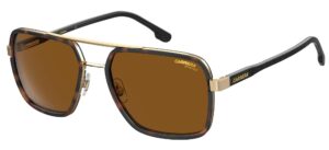 carrera 256/s gold/brown 58/18/140 men sunglasses