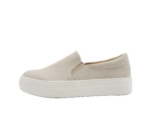 soda topshoe ave- hike platform slip- on sneaker w/cushion foam (l-stone cobra, numeric_7_point_5)