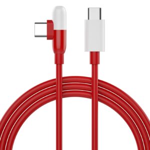 usb c to c cable 6.6ft supervooc charge for oneplus 10t 65w warp charge for oneplus 9 pro 8t right angle type c fast charging cord for samsung a53 a54 z flip fold 5 s23 s21 s22 s20 google pixel 6 7 6a