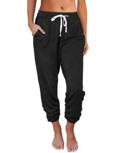 automet sweatpants for women with pockets-lounge pajams pants-running joggers fall clothes spring outfits resort wear 2025 black xxl