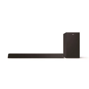 philips b7305 2.1 channel 300 watts dolby audio performance soundbar speaker with wireless subwoofer, hdmi arc (tab7305)