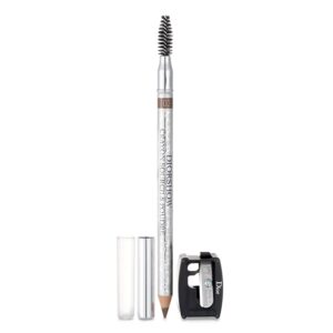 dior diorshow powder texture long wear eyebrow pencil #03 brown, 0.04 ounce