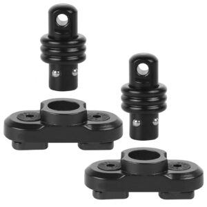 yutetuter 2-pack sling adapter sling stud with adapter for m-rail