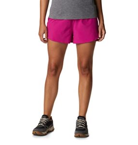 columbia women's hike short, wild fuchsia, small