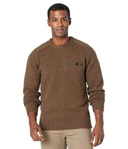 fjällräven lada round neck sweater bogwood brown sm