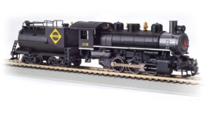 bachmann trains - usra 0-6-0 w/smoke & vanderbilt tender - erie #116 - ho scale