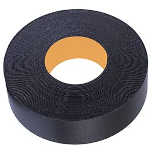 edge supply easyedge black pvc 3/4 inch x 100 ft roll of black edge banding – peel and stick ultra bond easy application – flexible, durable black edging for furniture restoration