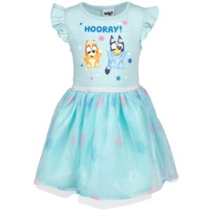 bluey bingo toddler girls dress 2t blue