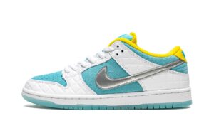 nike mens sb dunk low dh7687 400 ftc lagoon pulse - size 9