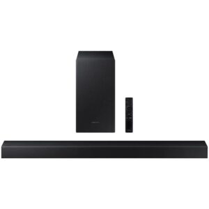 samsung 2.1ch 210w soundbar with wireless subwoofer hw-a40m/za - black