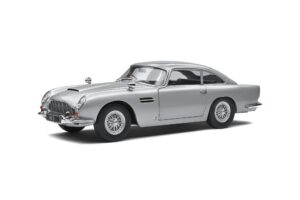 solido s1807101 1:18 1964 db5-silver birch aston martin collectible miniature car, silver,unisex adult