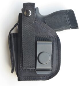 federal holsterworks belt clip-on holster for sig sauer p365 & p365 sas models without laser or external optics, black