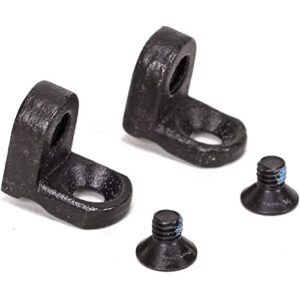 jet bmx removable gyro brake tabs black