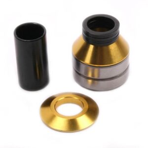 jet bmx mid bb bottom bracket - 19mm gold