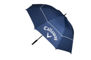 callaway golf 2022 64 inch umbrella, navy/white color