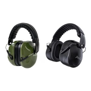 procase noise reduction safety ear muffs bundle with hearing protection earmuffs ear defenders