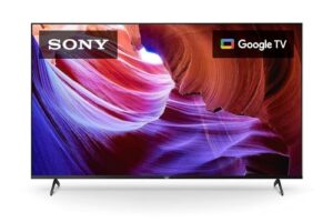 sony 55 inch 4k ultra hd tv x85k series: led smart google tv with dolby vision hdr and native 120hz refresh rate kd55x85k- latest model, black