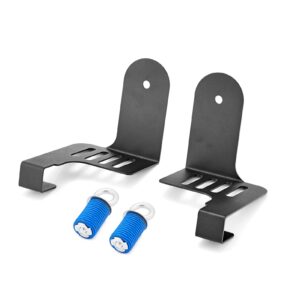 weisen cooler mounting brackets compatible with polaris rzr w/rtic 20 quart cooler, come with 2 tie down anchors