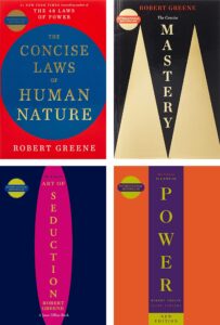 4 books set by robert greene the concise laws of human nature; the concise mastery; the concise 48 laws of power & the concise art of seduction paperback, 2020