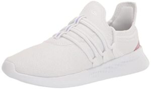 adidas women's puremotion adapt 2.0 sneaker, white/pink strata/black, 8