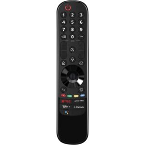 mr21ga agf30136002 voice replaced remote control for lg magic tvs oled55a1aua oled65c1pub with netflix prime video disney+ lg channels buttons