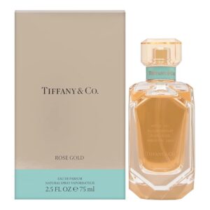 tiffany & co. tiffany rose gold eau de parfum spray for women, 2.5 ounce