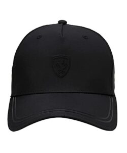 scuderia ferrari baseball cap sportwear - black - unisex - size: one size