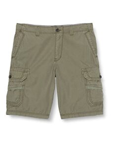 unionbay mens union fairview twill cargo shorts, dusty olive, 30-40 us