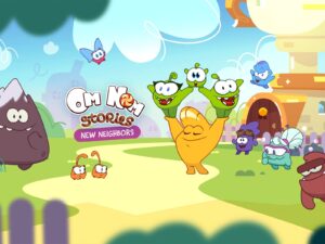 om nom stories: new neighbors - xmas neighbor